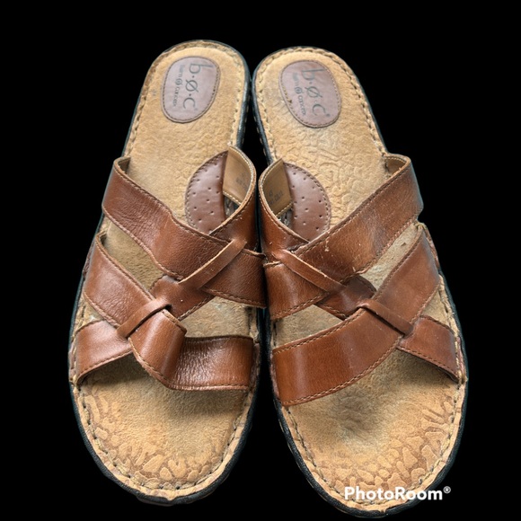 boc | Shoes | Boc Leather Sandals | Poshmark